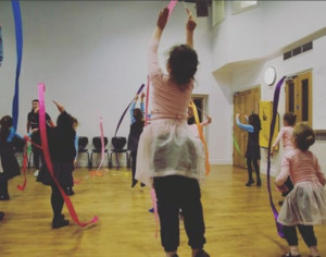 Chinese Ribbon Dancing school workshop - One Day Creative